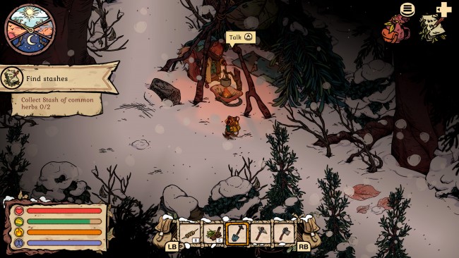 Winter Burrow Review - Gamereactor
