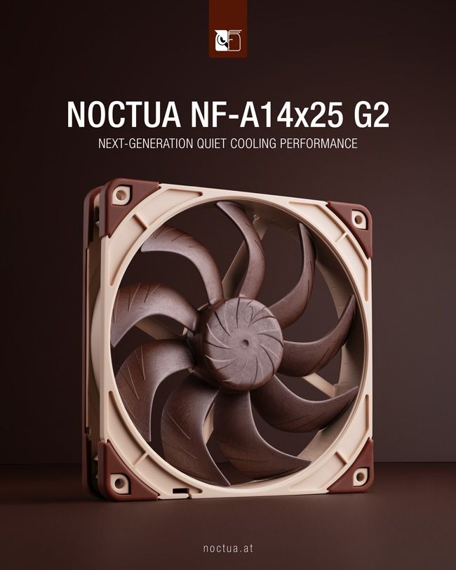 Noctua releases new 140mm, 12 years after the original launched ...