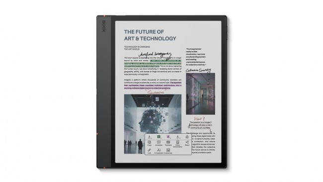 BOOX introduces its two new models of colour e-ink devices, and they ...
