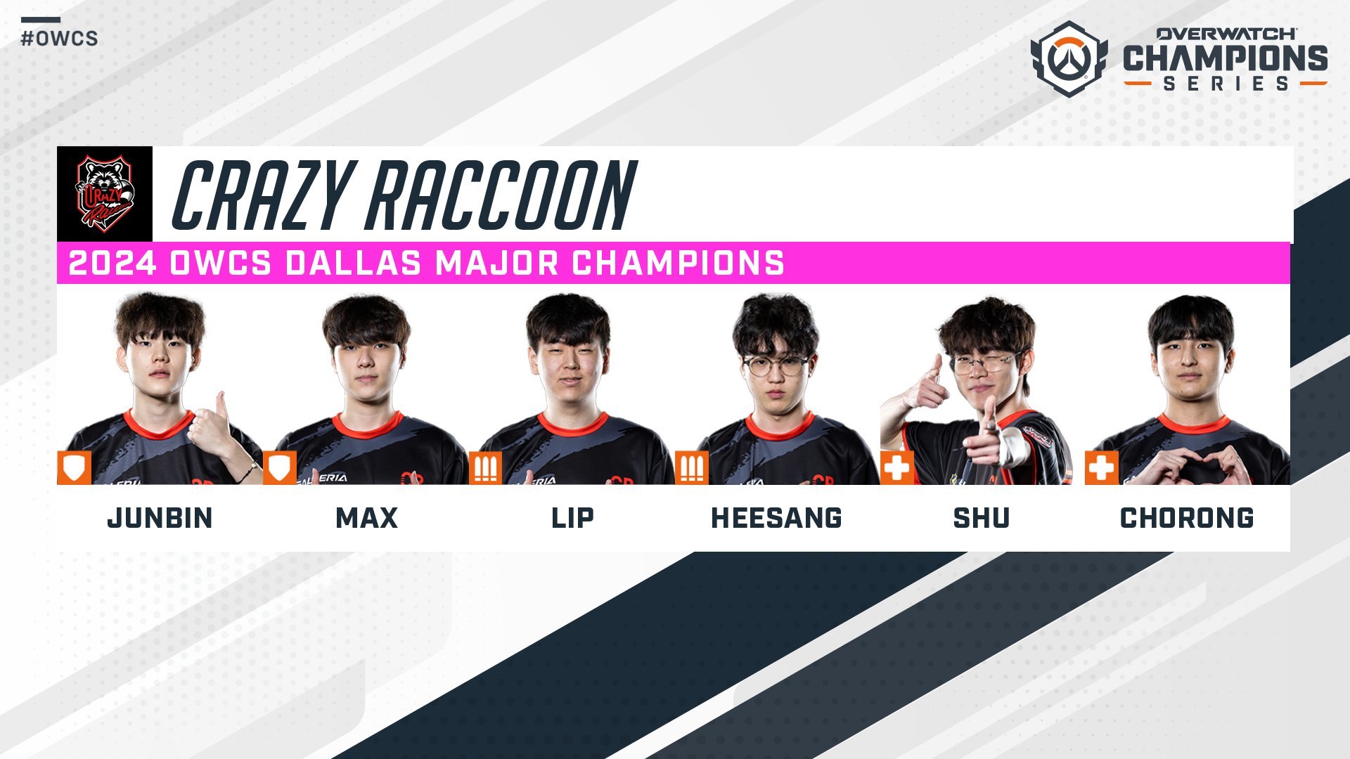 Crazy Raccoon has won the Overwatch Champions Series Dallas Major - Overwatch 2 - Gamereactor