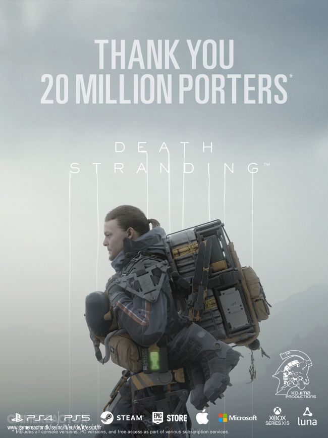 Death Stranding has passed the 20 million player mark - Death Stranding Director's Cut - Gamereactor