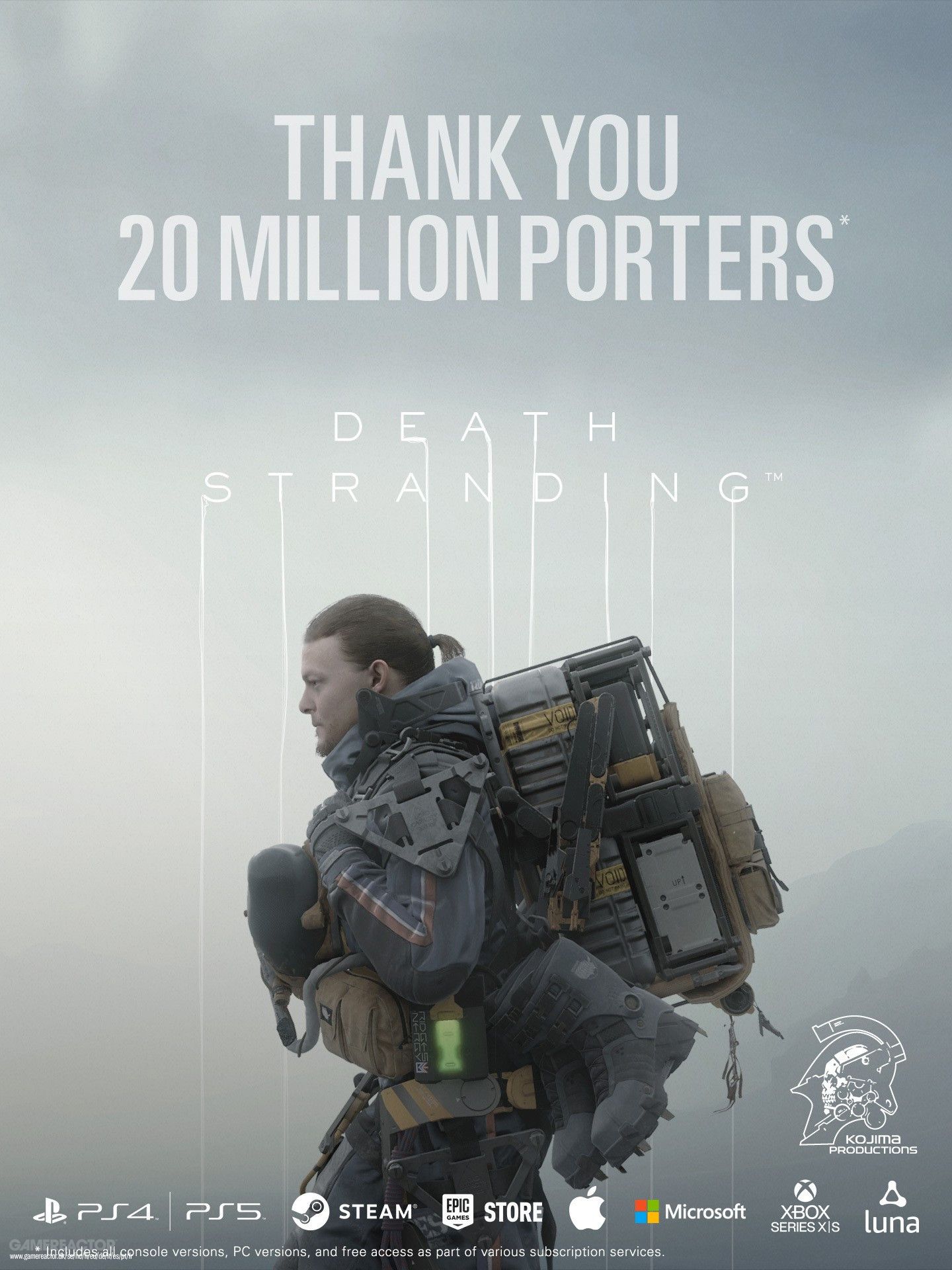 Death Stranding has passed the 20 million player mark - Death Stranding ...