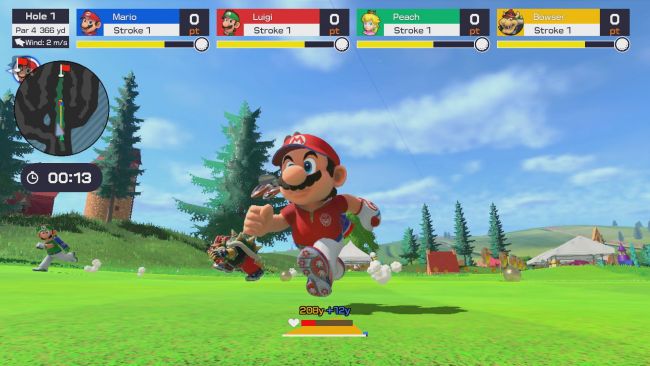Mario Golf: Super Rush drives into first place in the UK charts