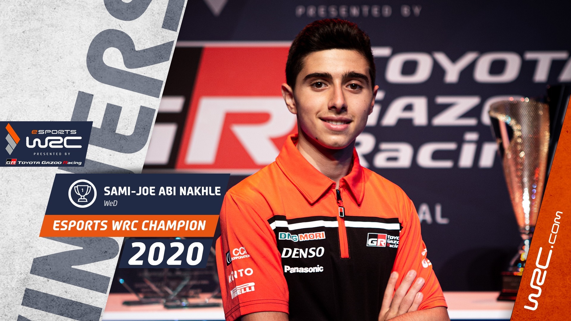 Sami-Joe Abi Nakhle crowned eSports WRC 2020 champion - WRC 9 - Gamereactor