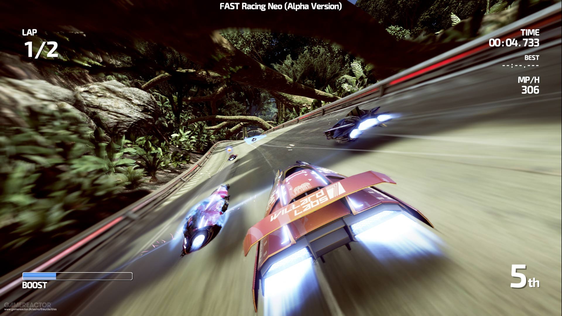 Fast: Racing Neo is very gorgeous - Fast Racing Neo - Gamereactor