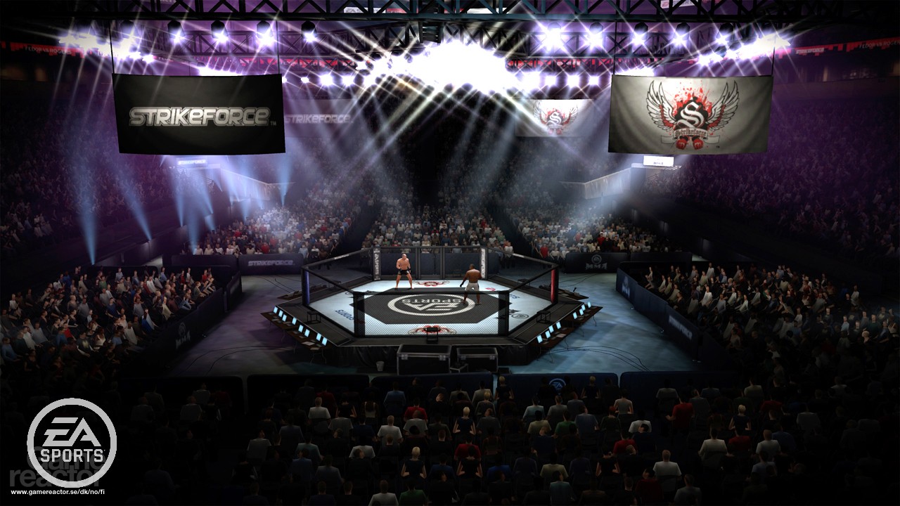 Official EA Sports MMA screens