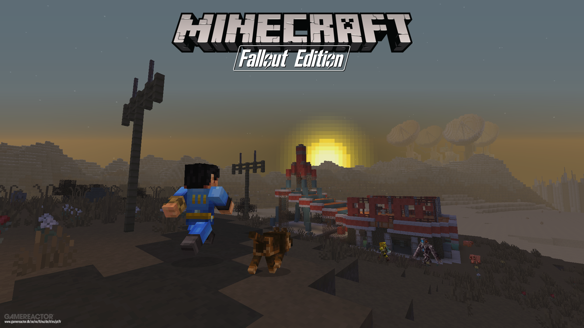 The Fallout DLC for Minecraft now released