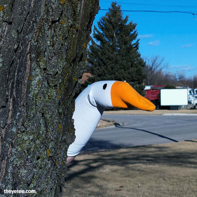 House House has designed Untitled Goose Game socks