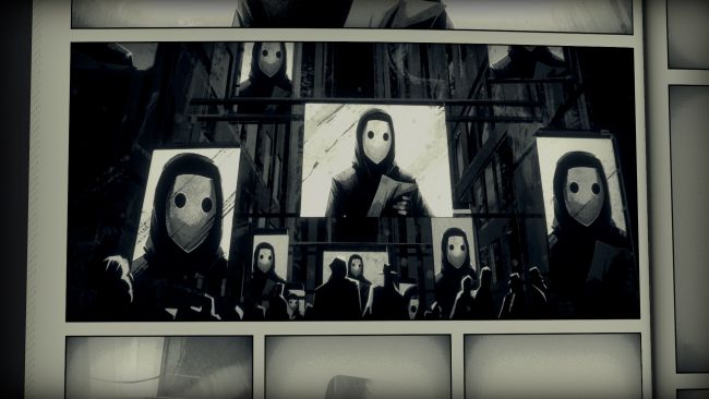 Liberated is a game bringing comic storytelling to life