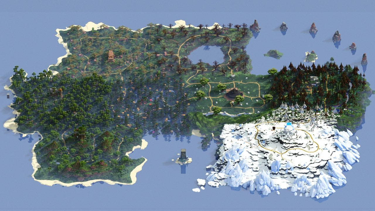 A Minecraft National Park is being built