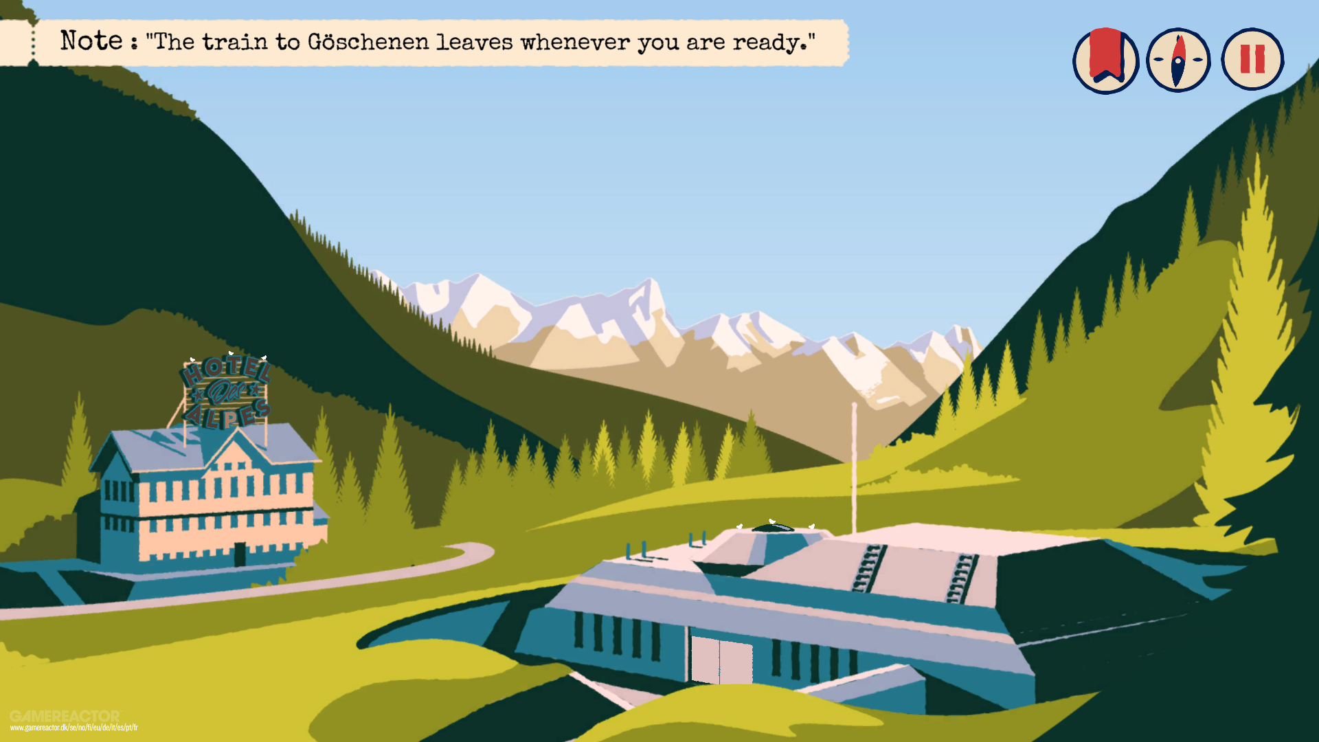 Over the Alps Review - Gamereactor