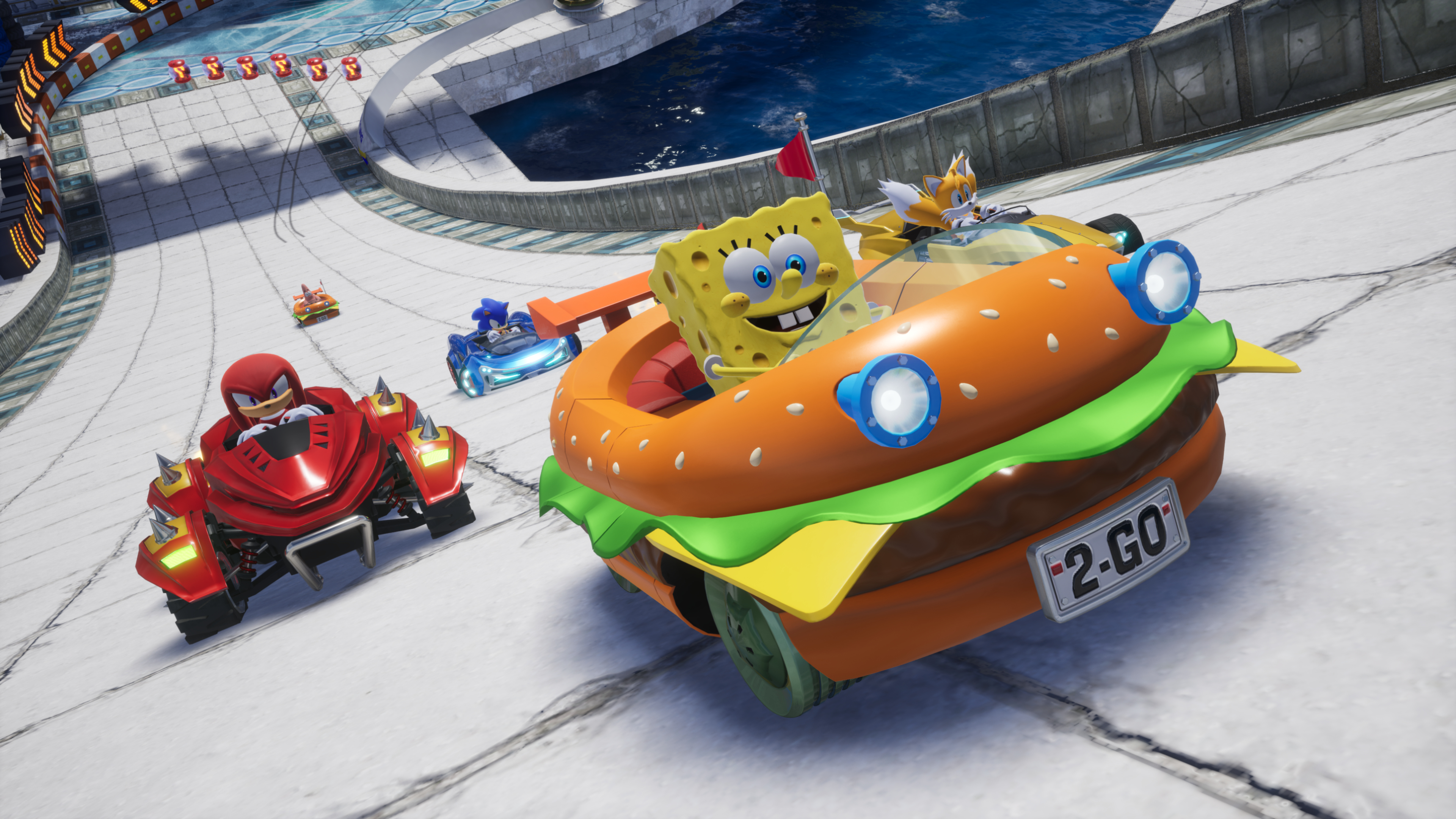 SpongeBob SquarePants has arrived in Sonic Racing: Crossworlds