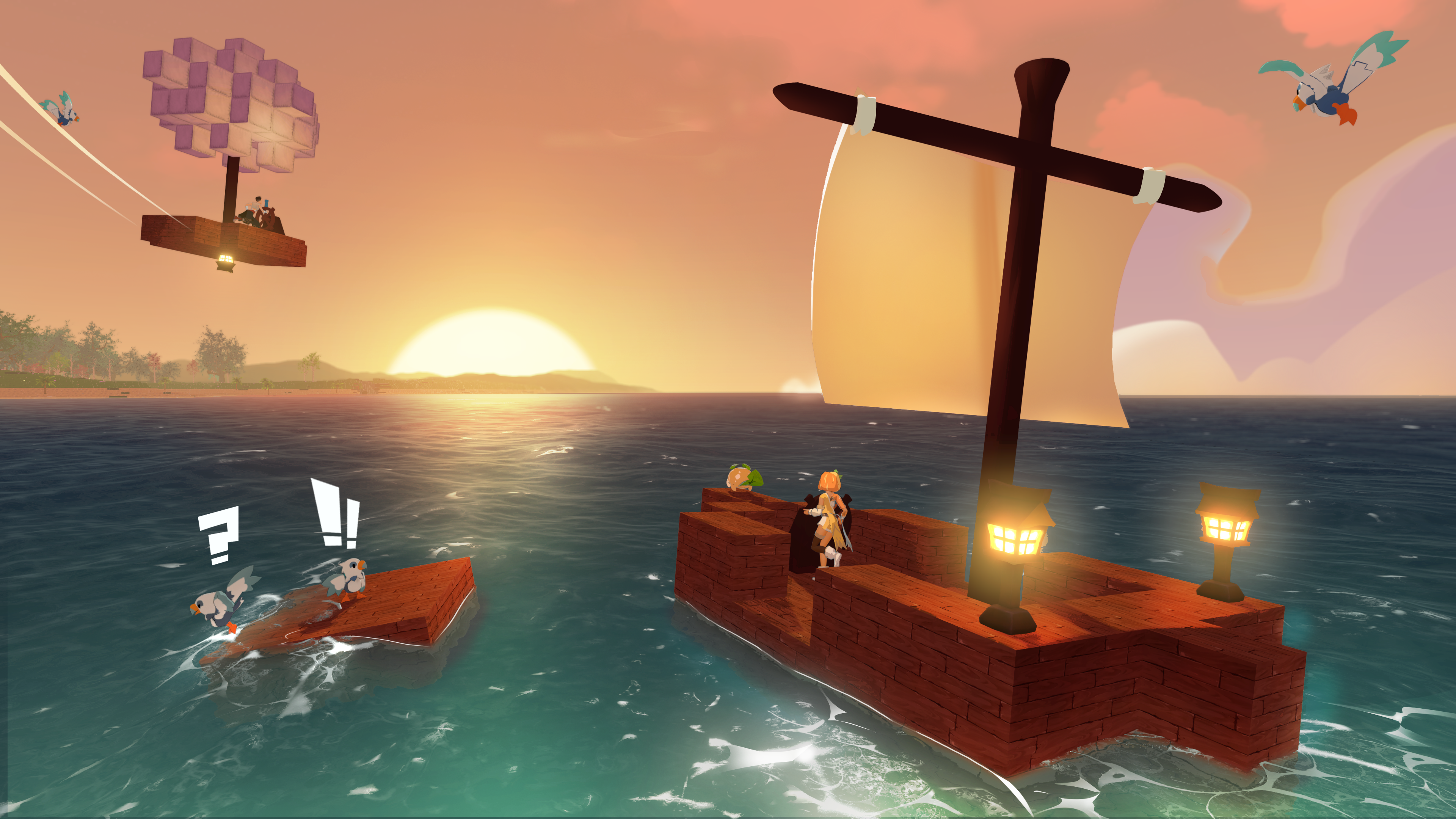 Tomo: Endless Blue is a voxel, open-world, anime-style RPG that is ...