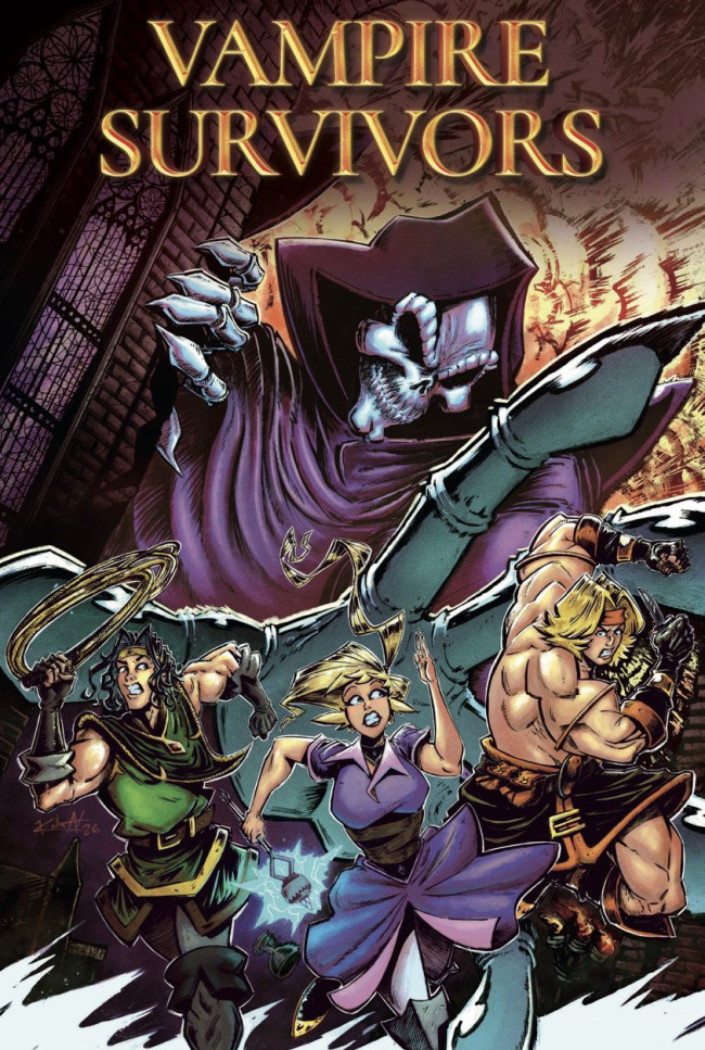 The world of Vampire Survivors is being expanded with comics and a ...