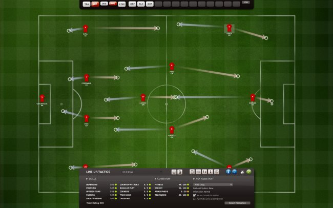 FIFA Manager 11 screens
