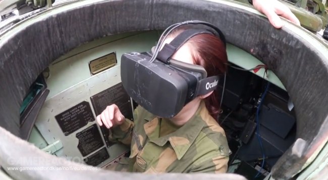 Norwegian army use Oculus Rift to pilot tank - - Gamereactor