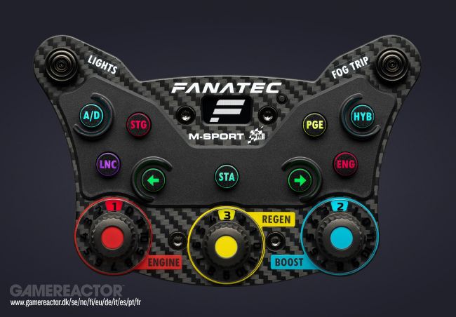Fanatec Podium Button Module Rally + Clubsport Wheel Sparco - Podium ...