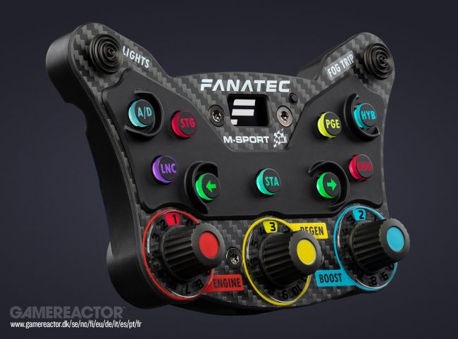 Fanatec Podium Button Module Rally + Clubsport Wheel Sparco - Podium ...