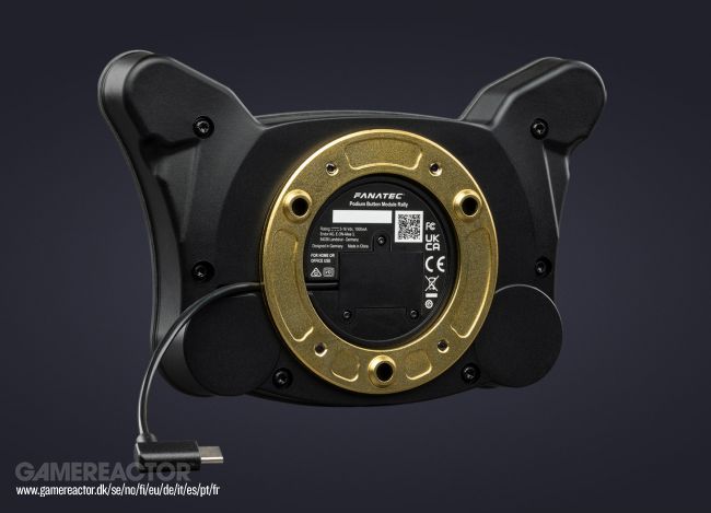 Fanatec Podium Button Module Rally + Clubsport Wheel Sparco - Podium ...