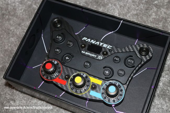 Fanatec Podium Button Module Rally + Clubsport Wheel Sparco - Podium ...