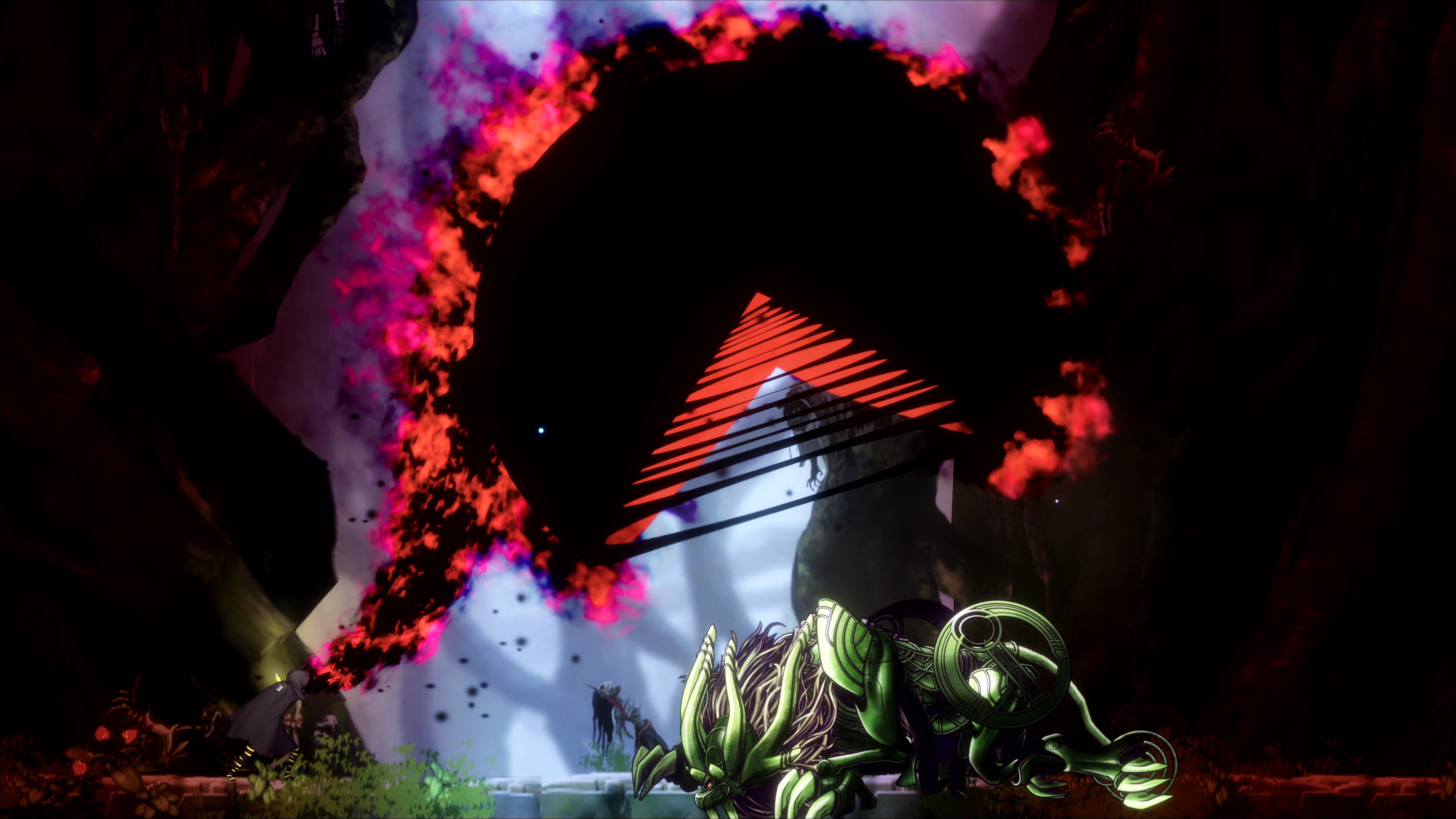 Shadow Labyrinth offers a very peculiar twist on the Pac-Man formula