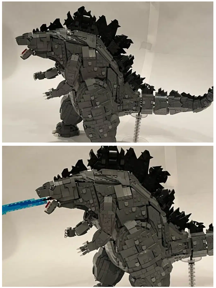 Lego plans to release a Godzilla construction set - - Gamereactor