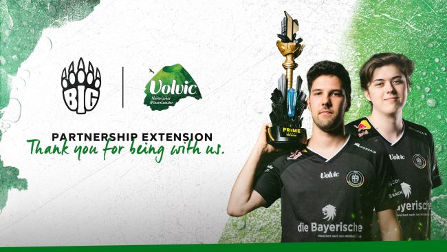 BIG Clan has extended its partnership with Volvic - - Gamereactor