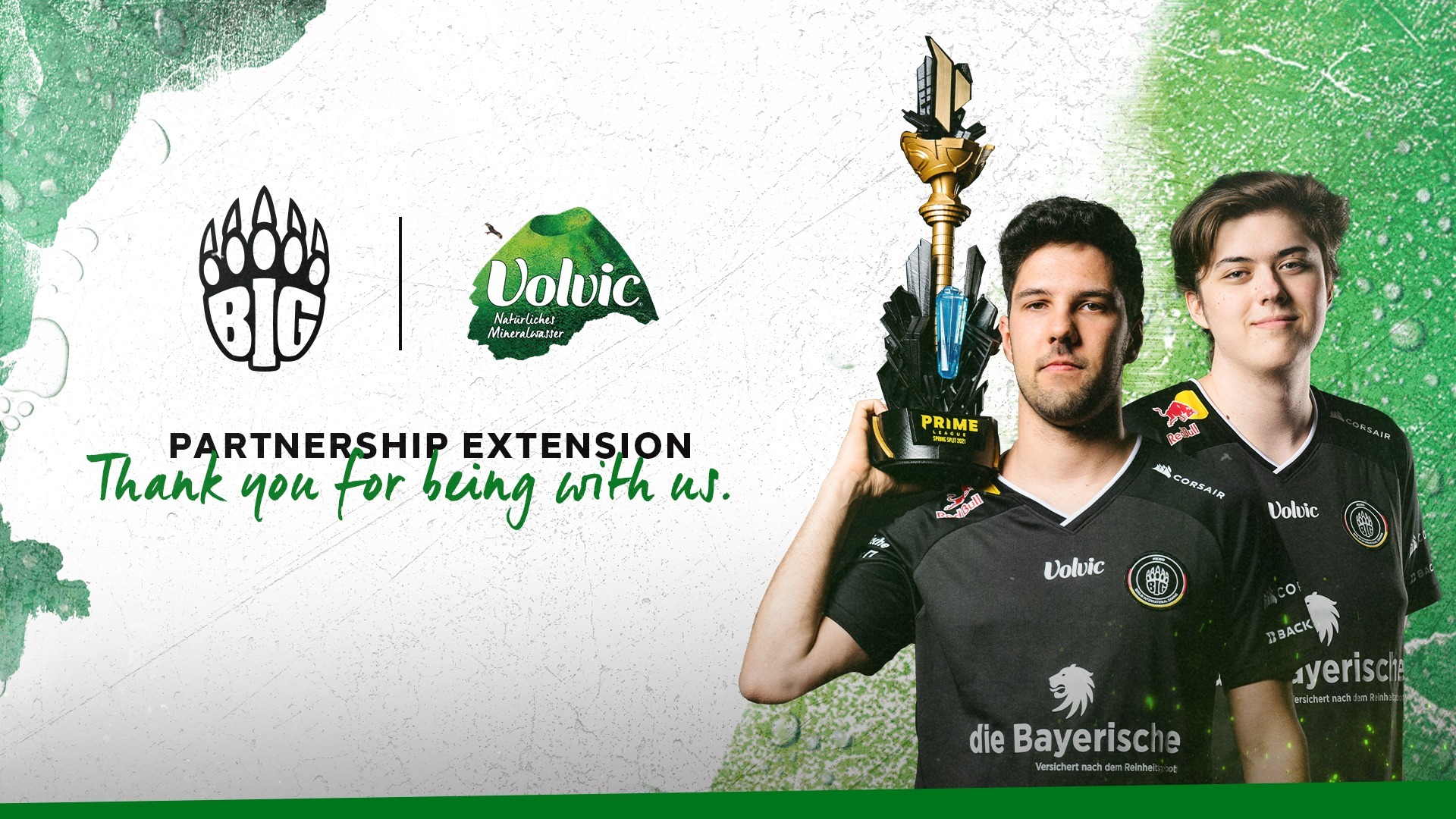 BIG Clan has extended its partnership with Volvic - - Gamereactor