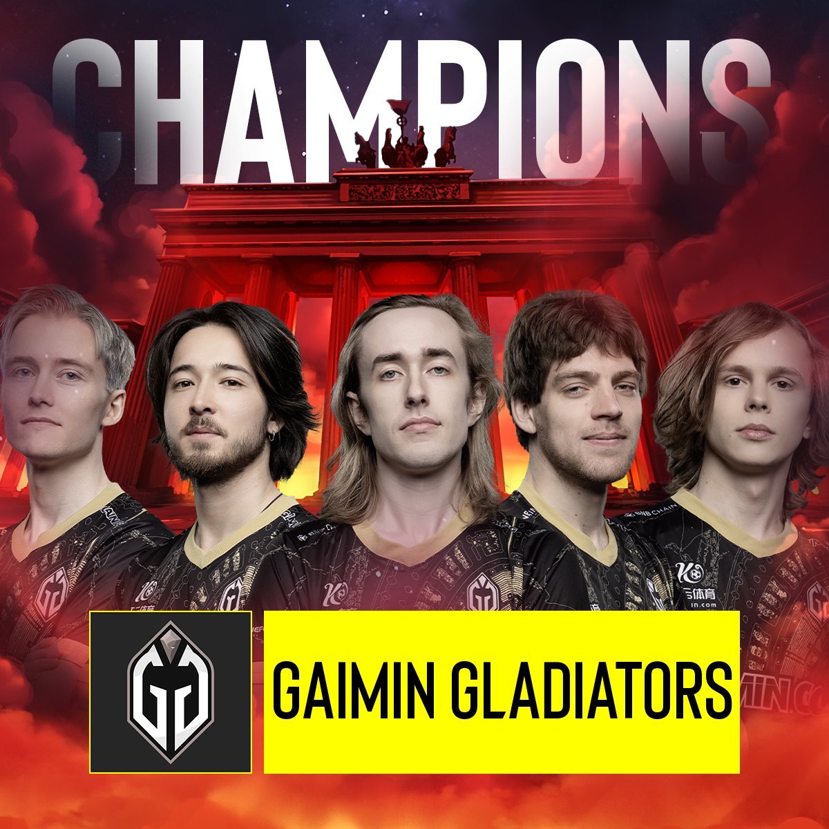Gaimin Gladiators Are The Esl One Berlin Major Champions Dota 2