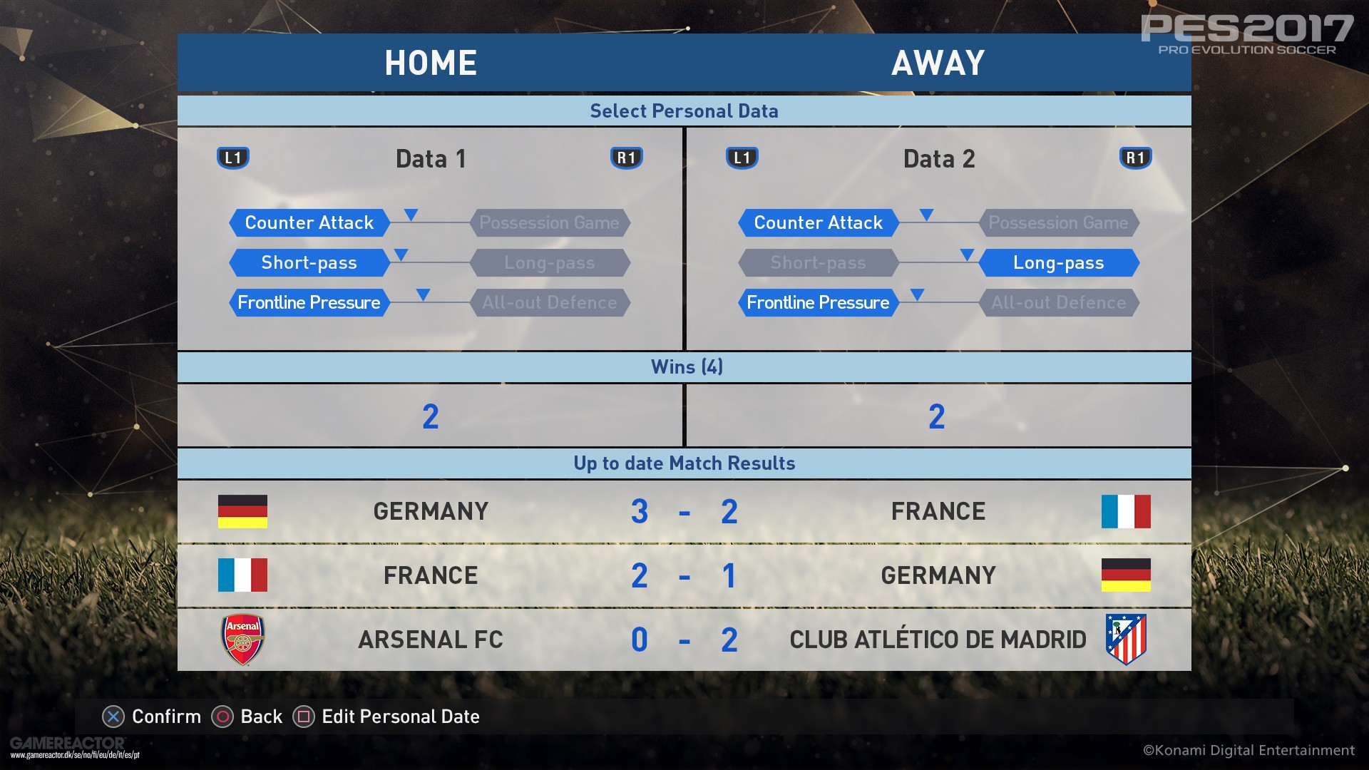 Match analysis is the key to PES 2017's competitive gaming - Pro ...