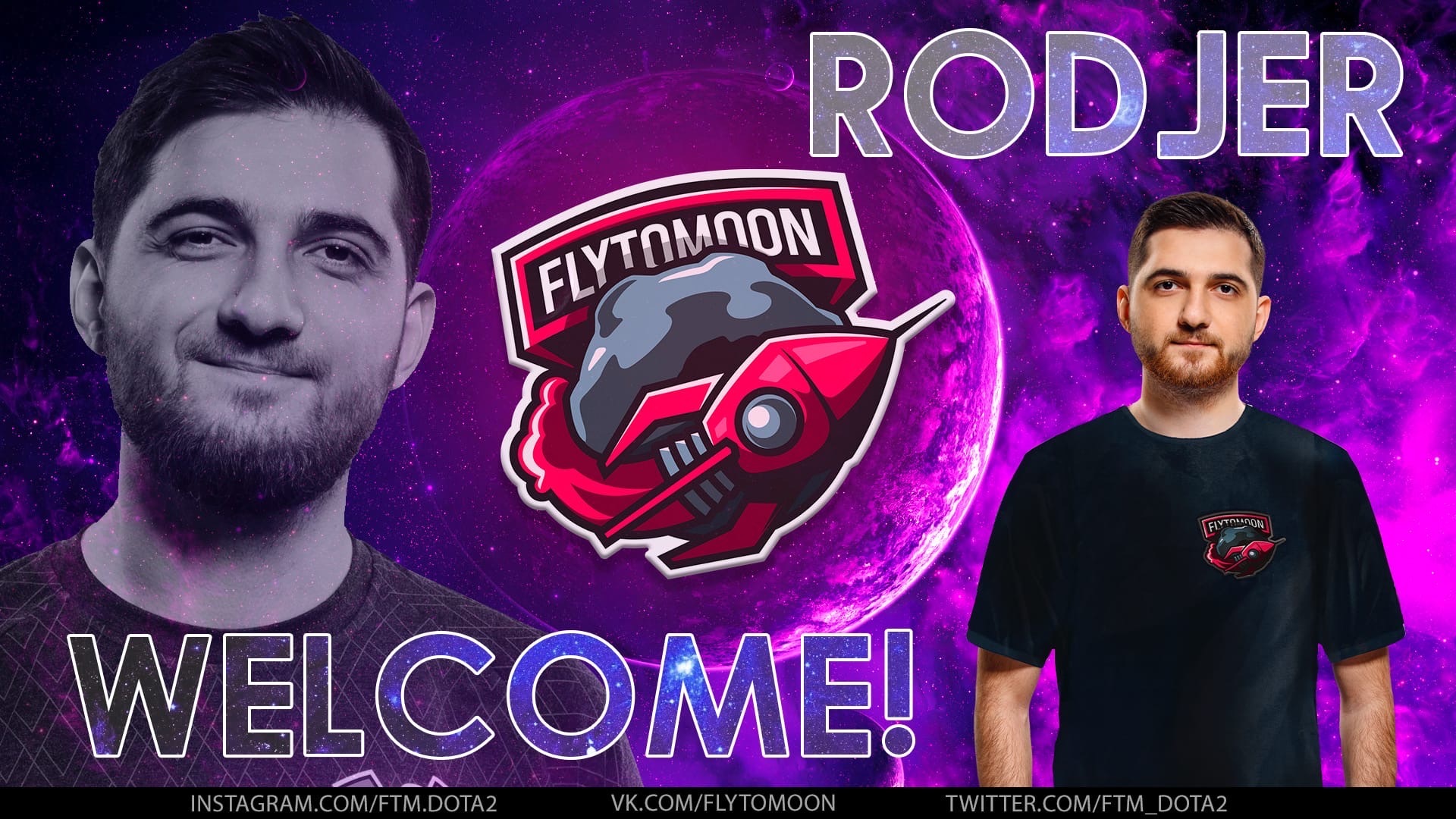 RodjER joins FlyToMoon - Dota 2 - Gamereactor