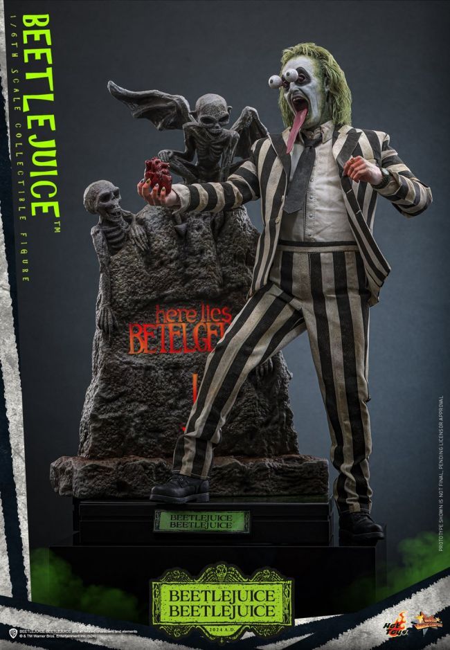Hot Toys releases new Beetlejuice figure - Beetlejuice Beetlejuice ...