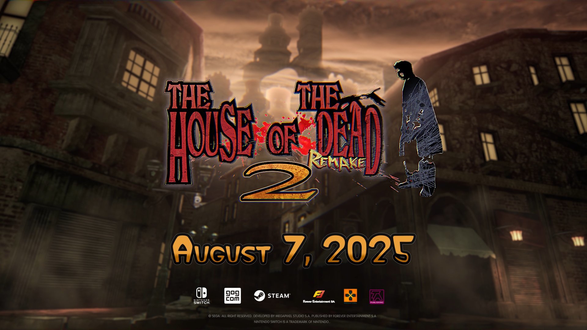 The House of the Dead 2: Remake launches in August