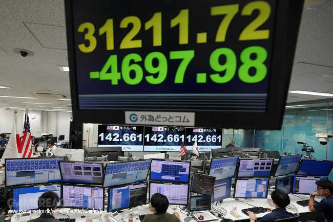The new Black Monday of the Japanese stock market plummets the shares ...