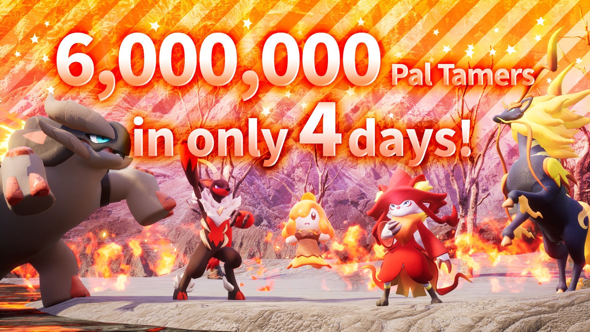 Palworld has now sold over six million copies
