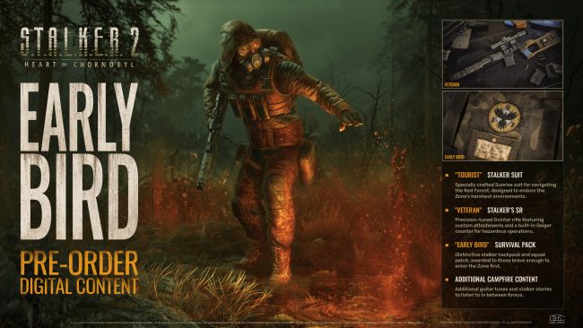 S.T.A.L.K.E.R. 2: Heart of Chornobyl pre-order bonuses are surprisingly ...