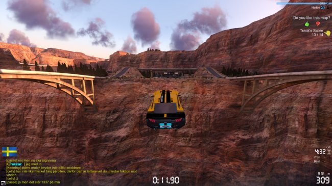 Trackmania 2: Canyon Review - Gamereactor