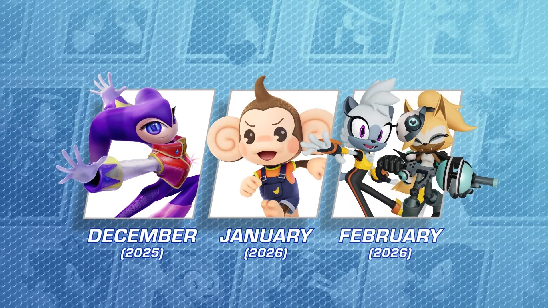 Three Sega mascots are joining Sonic Racing: Crossworlds