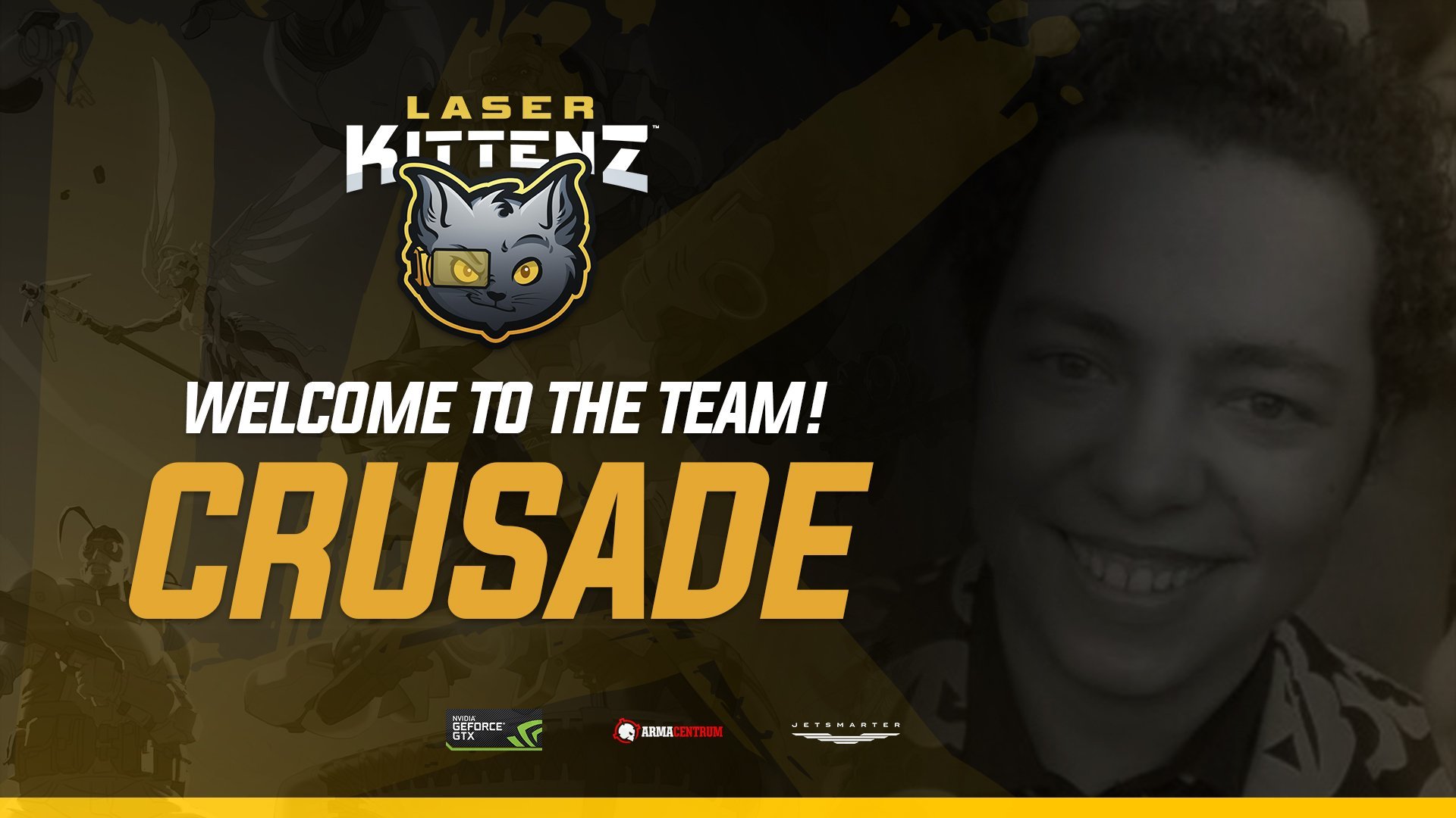 Laser Kittenz recruit Crusade to their Overwatch team