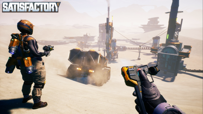 Satisfactory launches in early access on Epic Games Store