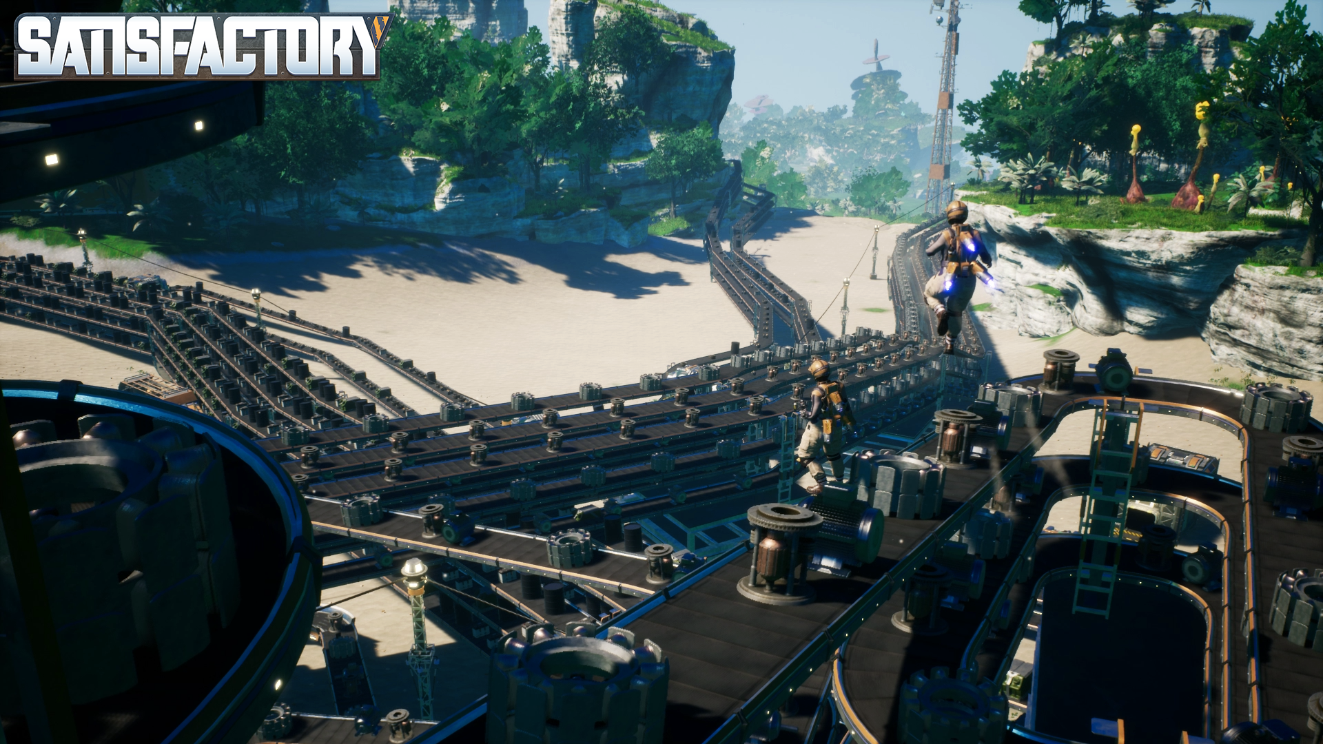 Satisfactory launches in early access on Epic Games Store
