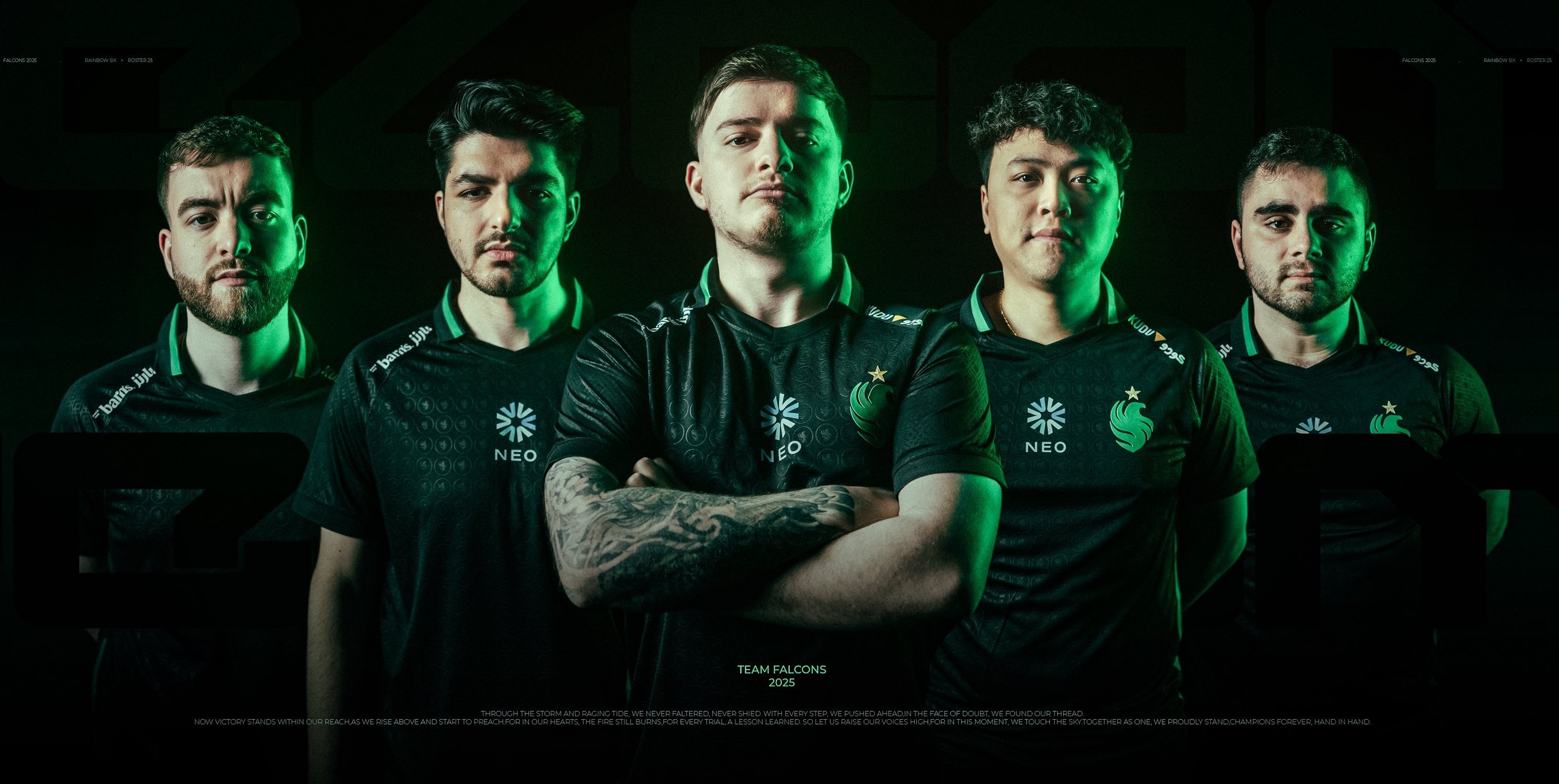 Team Falcons snaps up decorated ex-Team BDS Rainbow Six: Siege squad