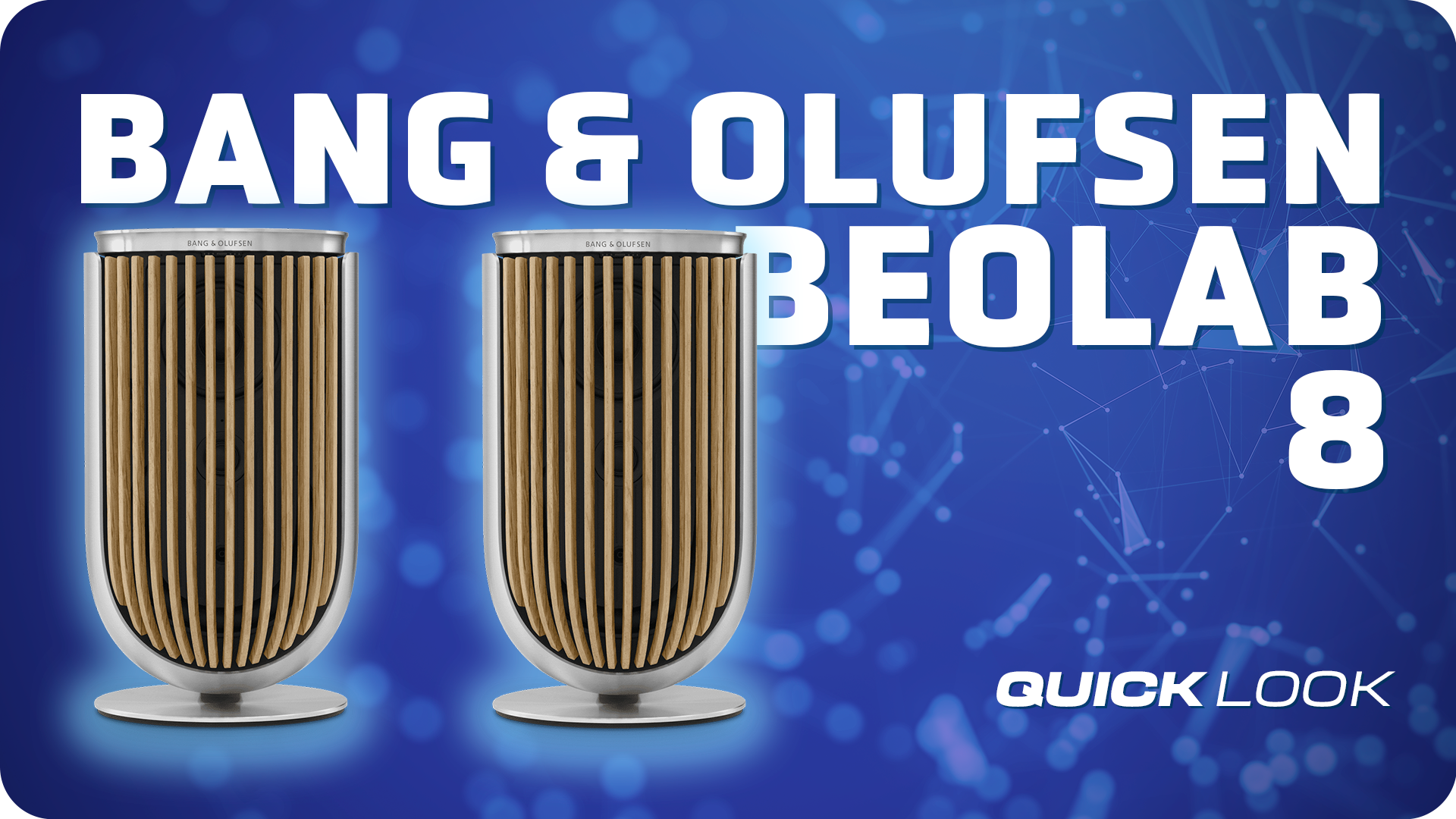 Add some excellence to your audio setup with B&O's Beolab 8 speakers ...