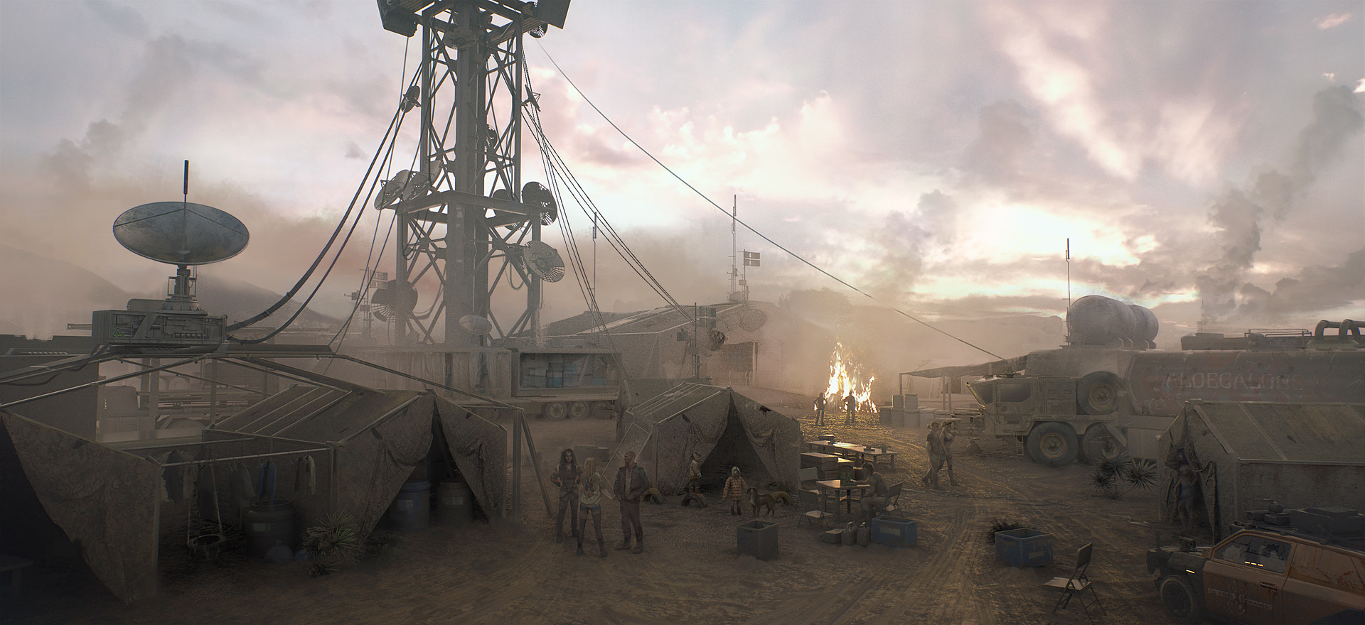 CD Projekt releases concept art of new Cyberpunk 2077 district