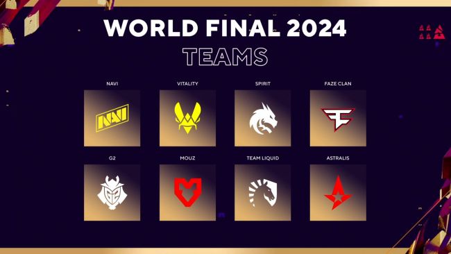 Here are the teams for the BLAST Premier: World Final 2024 - Counter ...