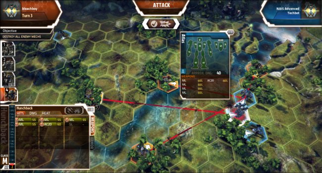 Mechwarrior Tactics beta details