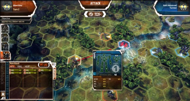 Mechwarrior Tactics beta details