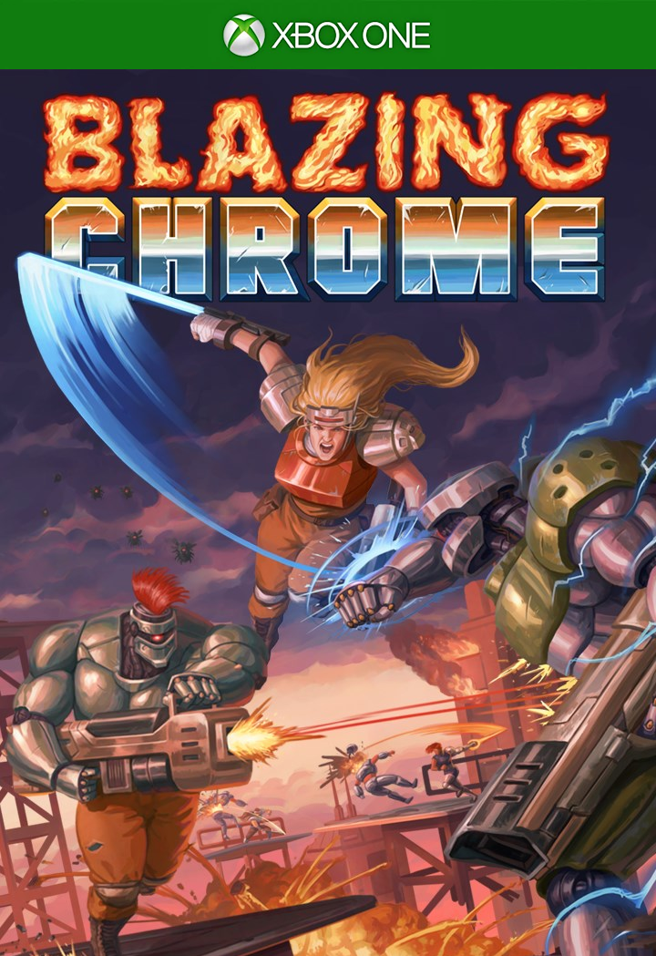 Blazing Chrome shows off brand new gameplay