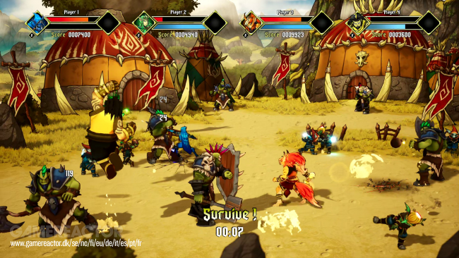 Demo of fantasy brawler Heroes of Mount Dragon is now available