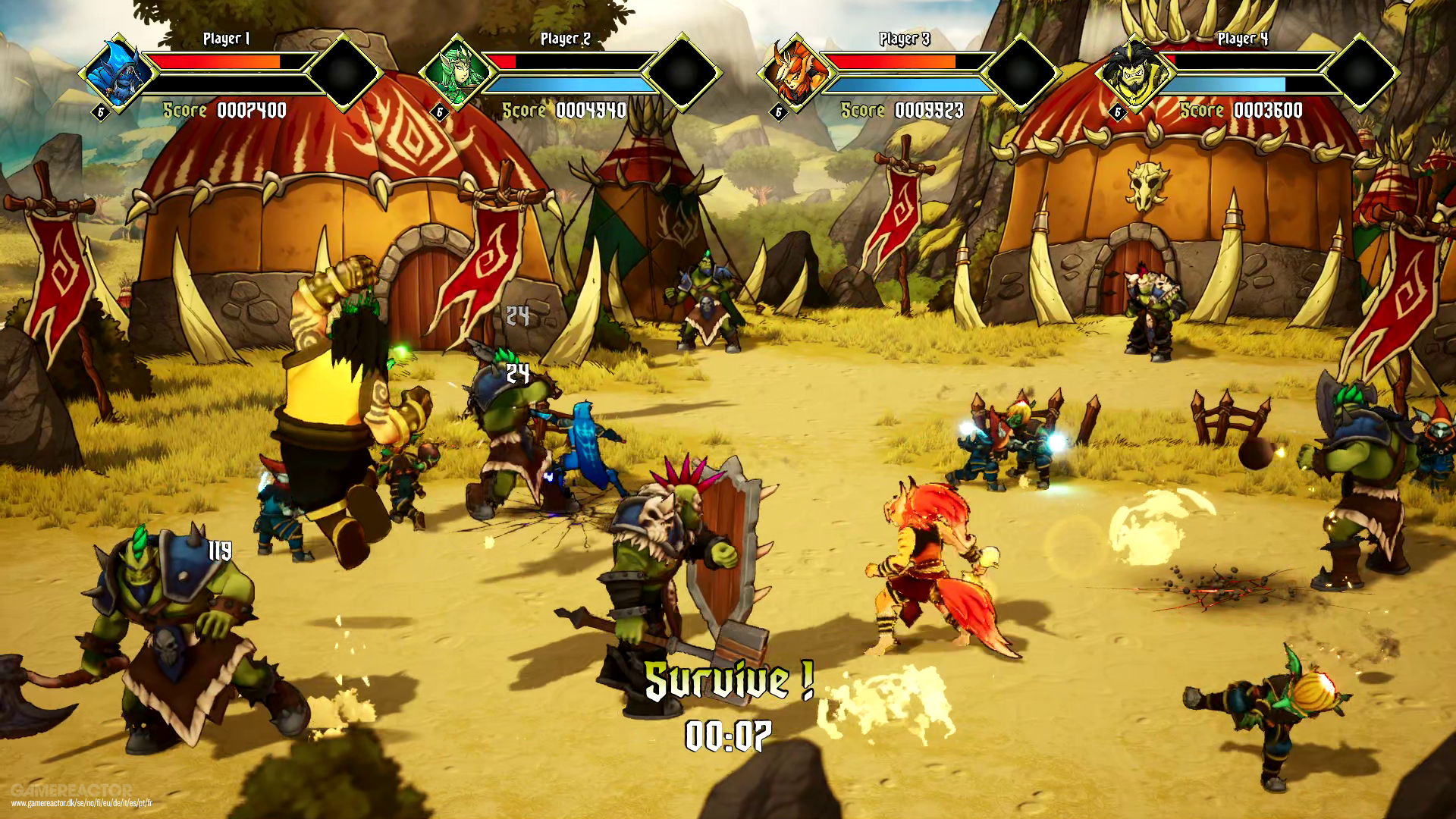 Demo of fantasy brawler Heroes of Mount Dragon is now available